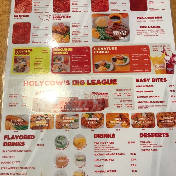 Holycow SteakHouse - Steakhouse in Jakarta Selatan