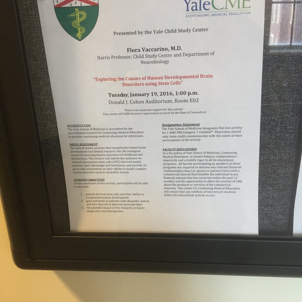 Yale Child Study Center - Medical School in New Haven