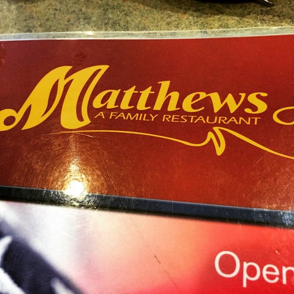 Matthews Family Restaurant - American Restaurant