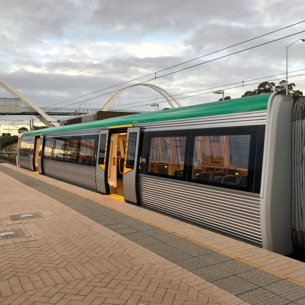 Mandurah Train Station Rail