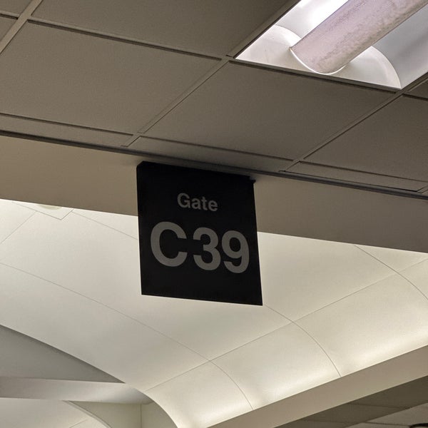 Gate C39 - Terminal C