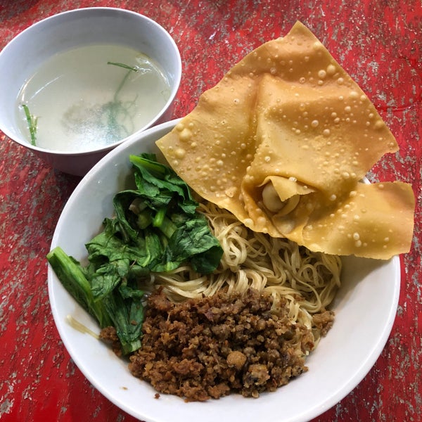 Mie Ayam Grabyas Tengah Malam - Red Door - Noodle Restaurant in Yogyakarta