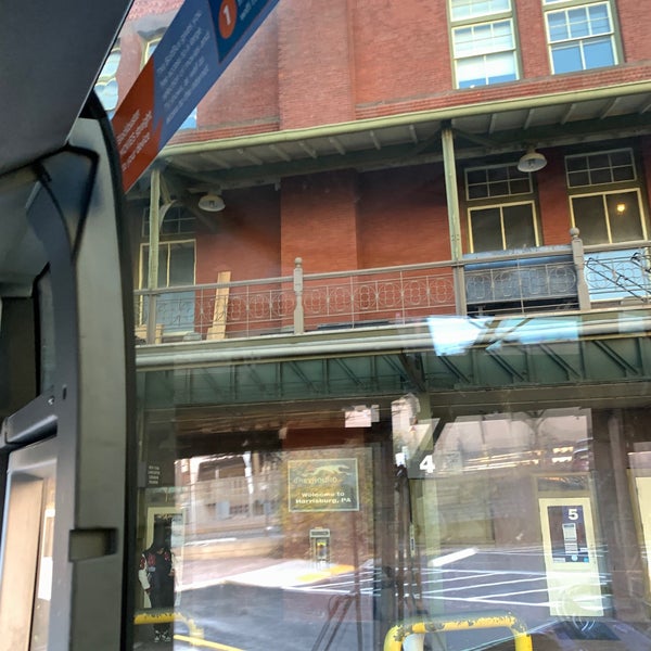 Greyhound Station - Bus Line in Downtown Harrisburg