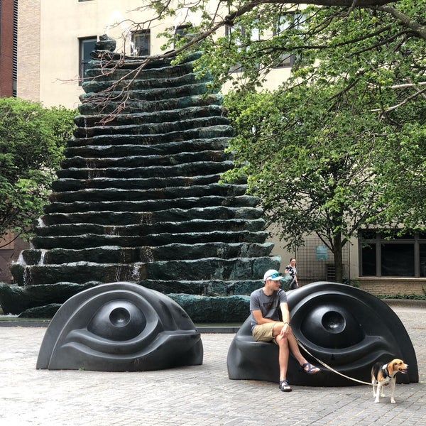 Agnes R Katz Plaza ("Eyeball Park") - Cultural District - 7th Street