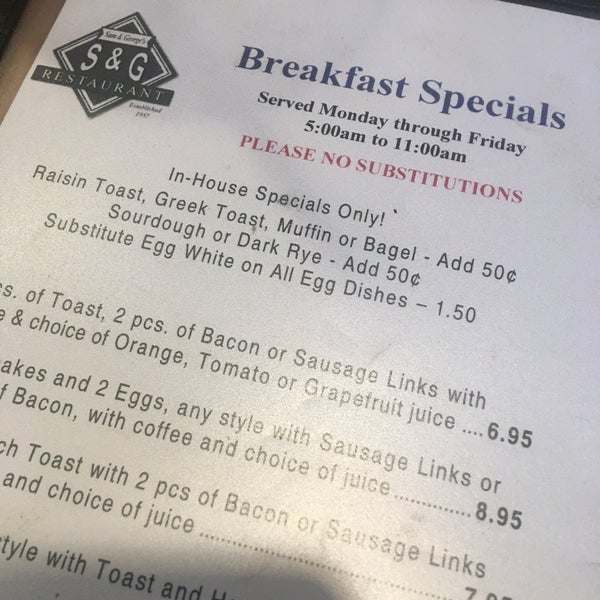 Sam & George's Restaurant - Lakeview - 33 tips from 1687 visitors