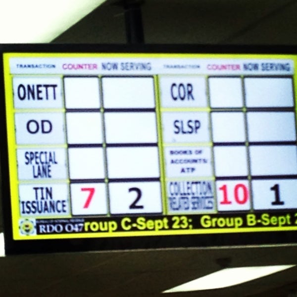 Photos at BIR RDO 47- East Makati - Bel-Air - 4/F BIR Regional Office ...