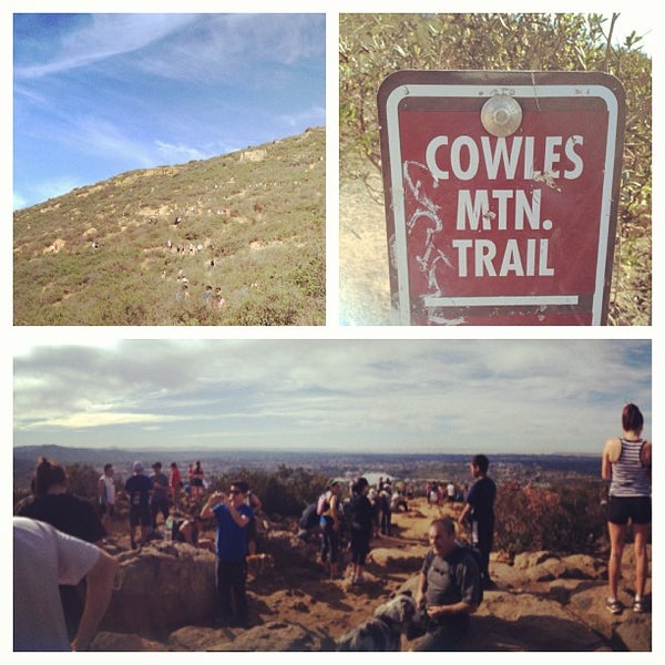 Cowles Mountain Summit - Trail in San Diego