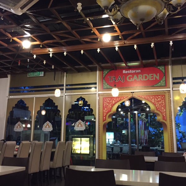 Taj Garden Restaurant Brickfields Menu | Fasci Garden