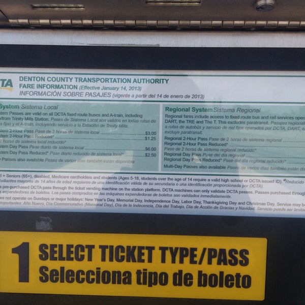 DCTA Old Town Station (A-train) - Rail Station