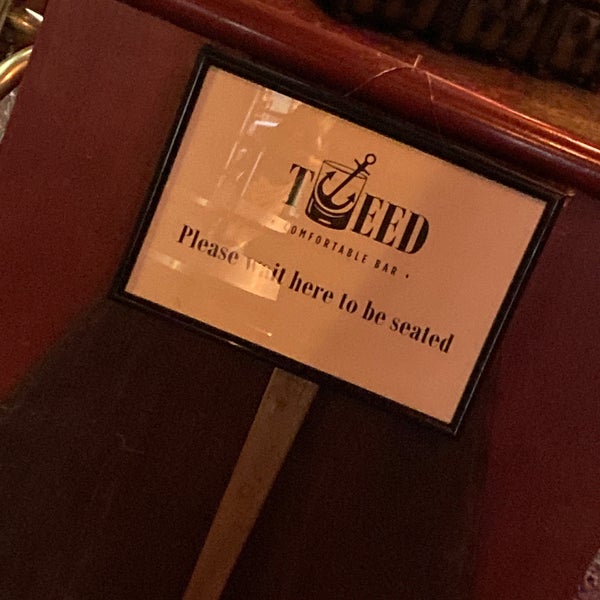 Tweed - Cocktail Bar in Stockholm