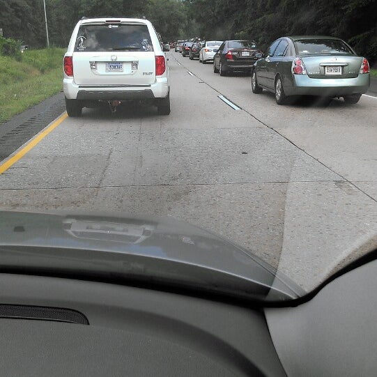 Interstate 64 at Exit 247 (Eastbound Exit) - Road