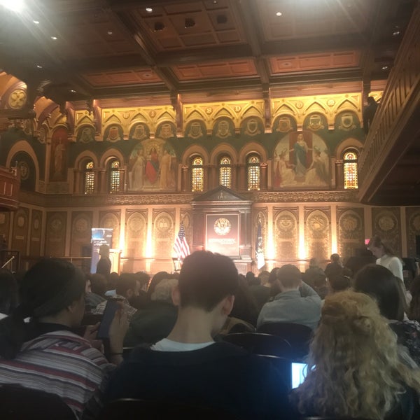 Gaston Hall - Georgetown - 5 tips