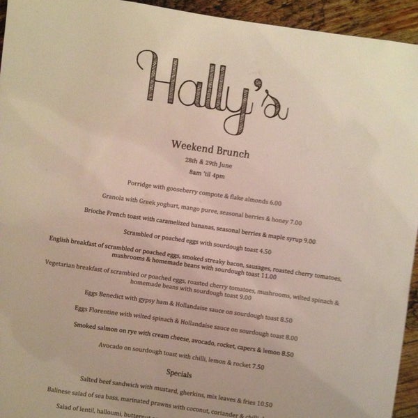 Hally's - Hammersmith and Fulham - London, Greater London