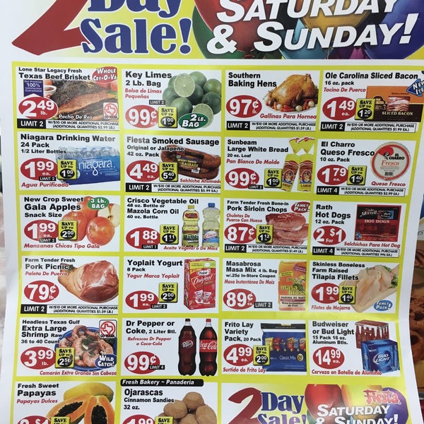 Fiesta Weekly Ad
