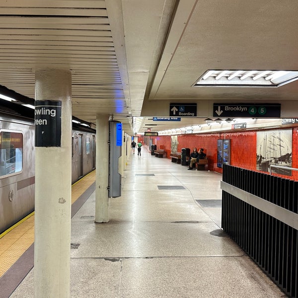 MTA Subway - Bowling Green (4/5) - Financial District - New York, NY