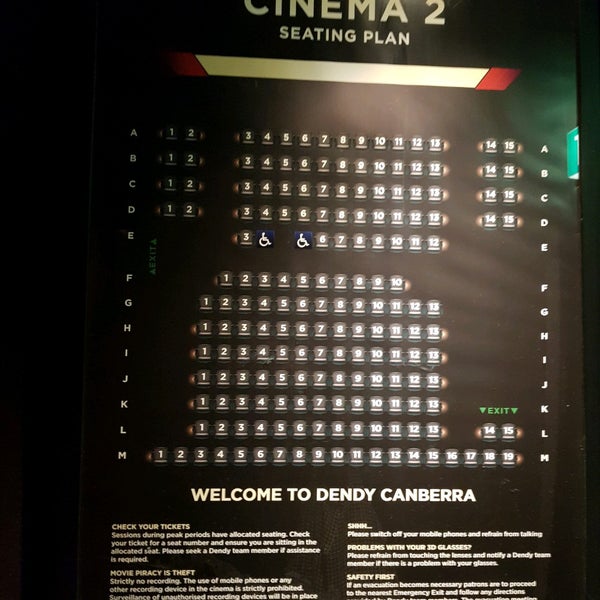 Photos at Dendy Cinemas - Multiplex in Canberra City