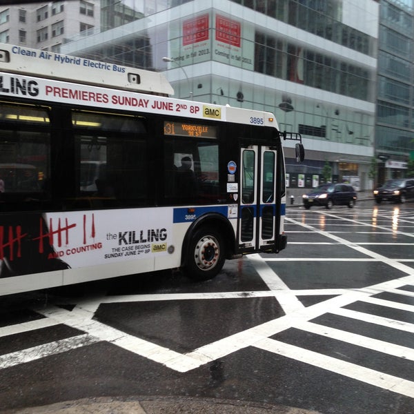 MTA Bus - E 57 St & 5 Av (M31/M57) - Midtown East - New York, NY
