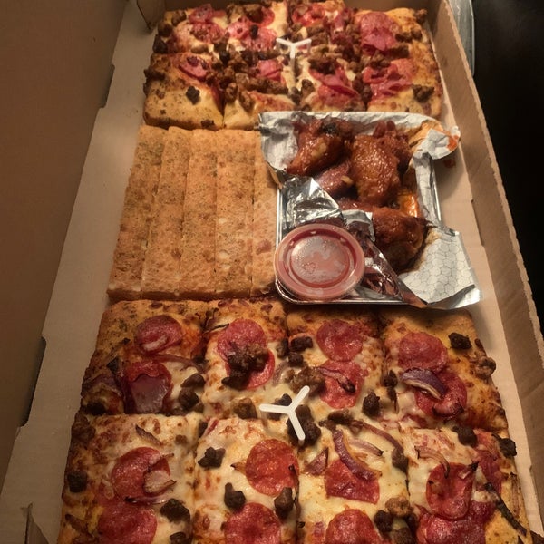 Pizza Hut Square Pizza