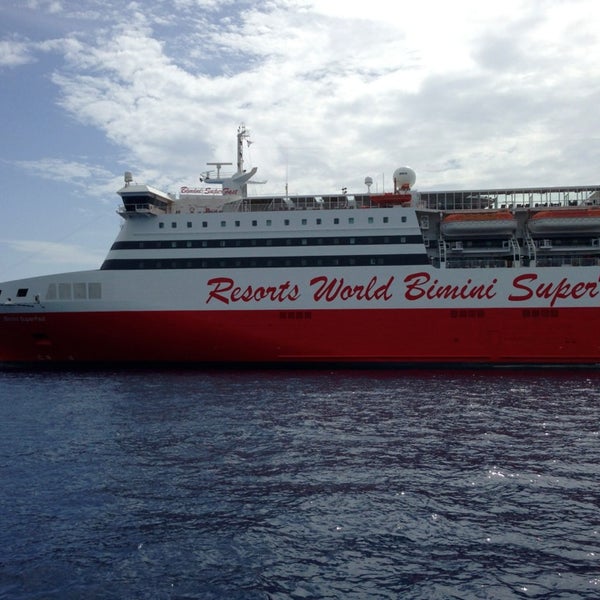 Resorts World Bimini SuperFast (Now Closed) - Port of Miami - 14 tips