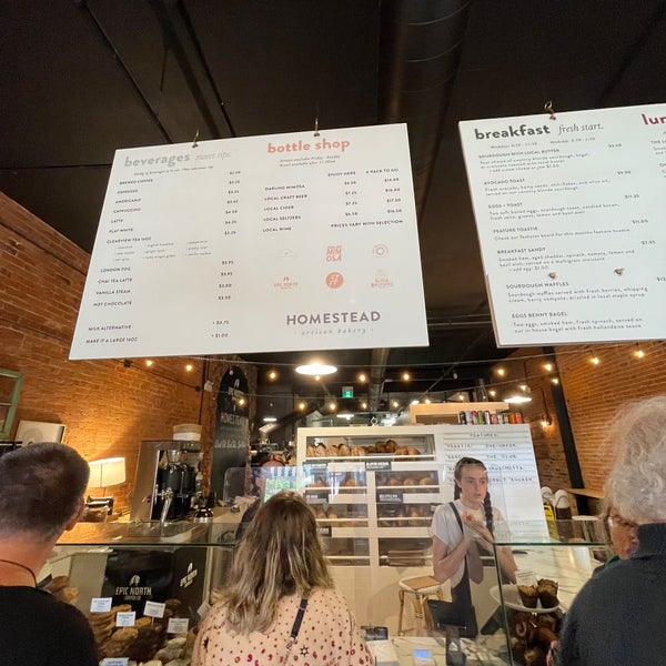 Homestead Artisan Bakery + Cafe - City Center - 80 Dunlop Street E