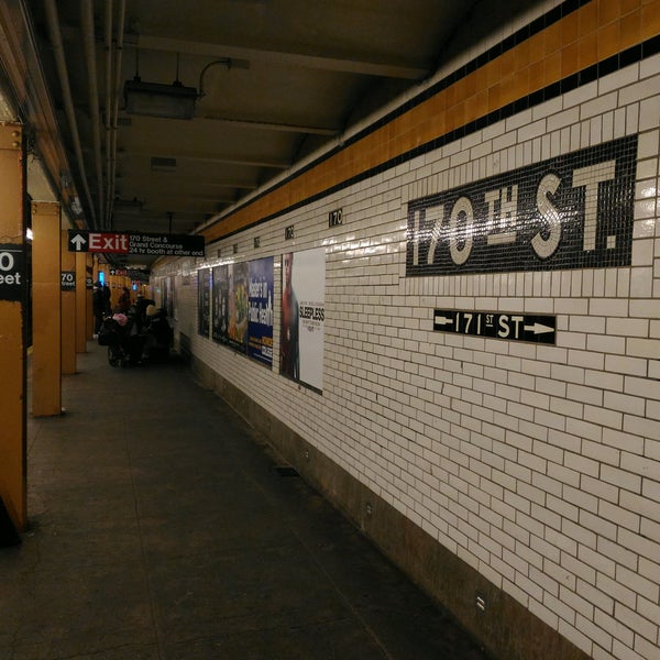 MTA Subway - 170th St (B/D) - Mount Eden - Bronx, NY