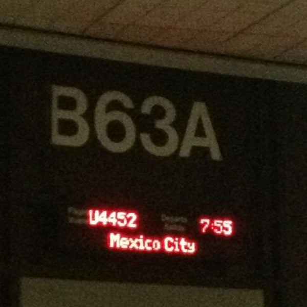 Gate B63A - Terminal B