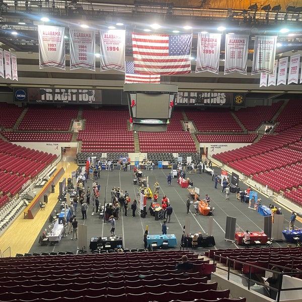 Coleman Coliseum - College Basketball Court in Tuscaloosa