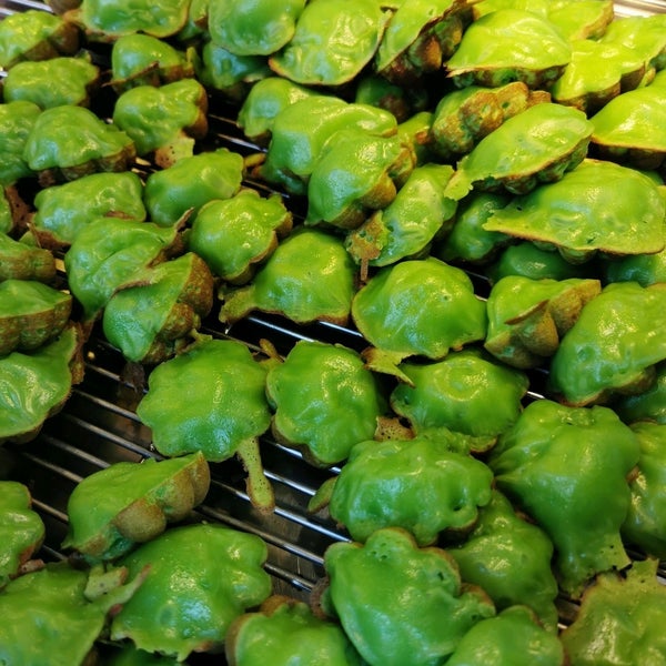 ขนมครกใบเตย (Siam Pandan) - Siam Square Soi 4