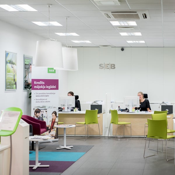 SEB banka | Spices filiāle - Pleskodāle - Rīga, Riga