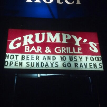 Grumpy's Bar & Grill - 820 W Bel Air Ave