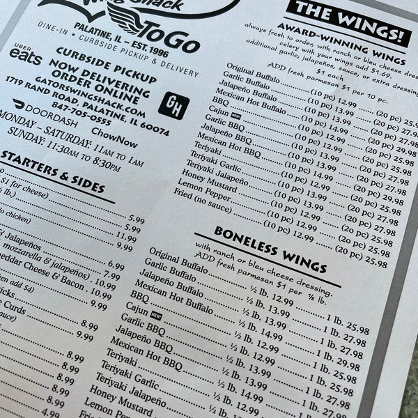 Gators Wing Shack - Wings Joint