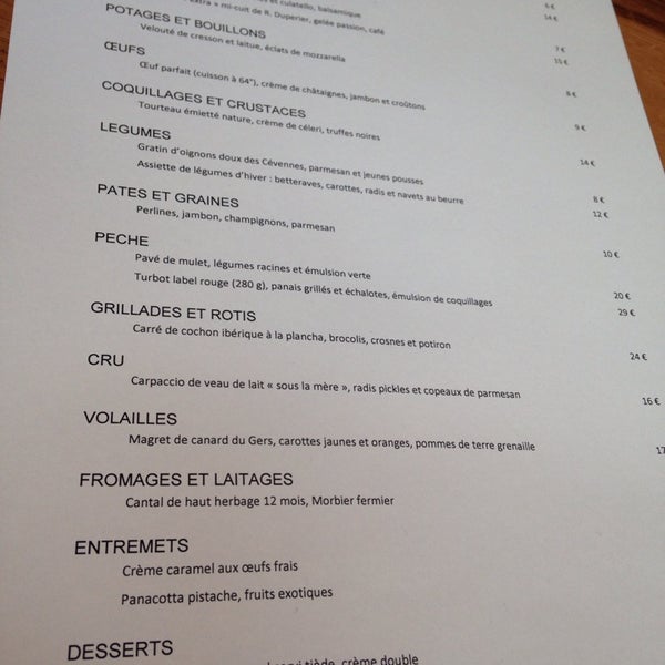 Paradis - Restaurant in Paris