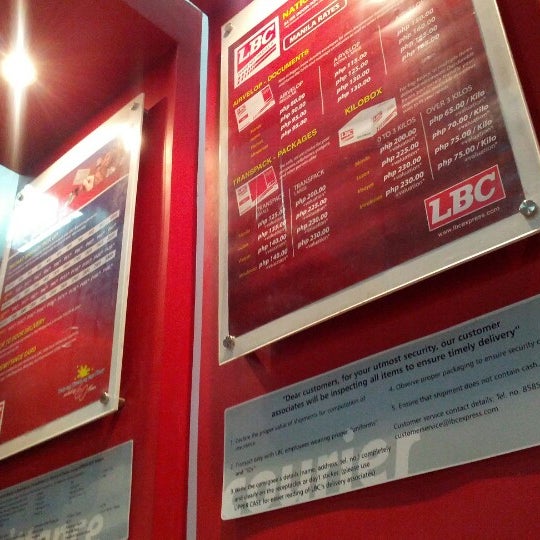 LBC - Barangay 76 - SM MOA south wing at Marina Way