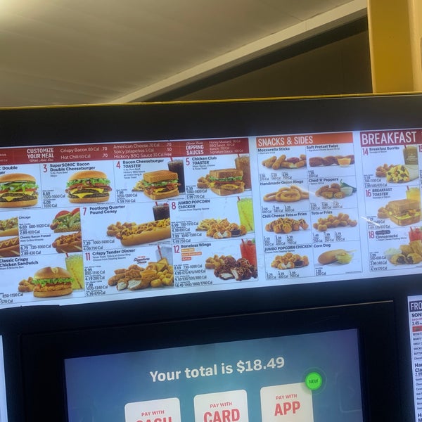 SONIC Drive In - Fast Food Restaurant