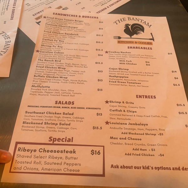 The Bantam Kitchen & Cooler - Redding, CA