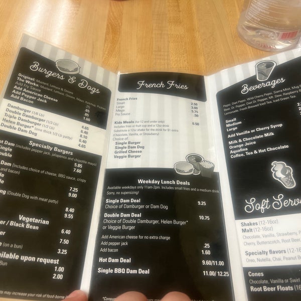 Damburger - Downtown Redding - 10 tips