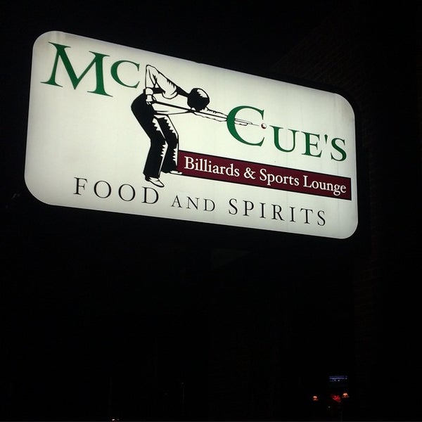 Mccue's Billiards & Sports Lounge (Now Closed) - 6 tips