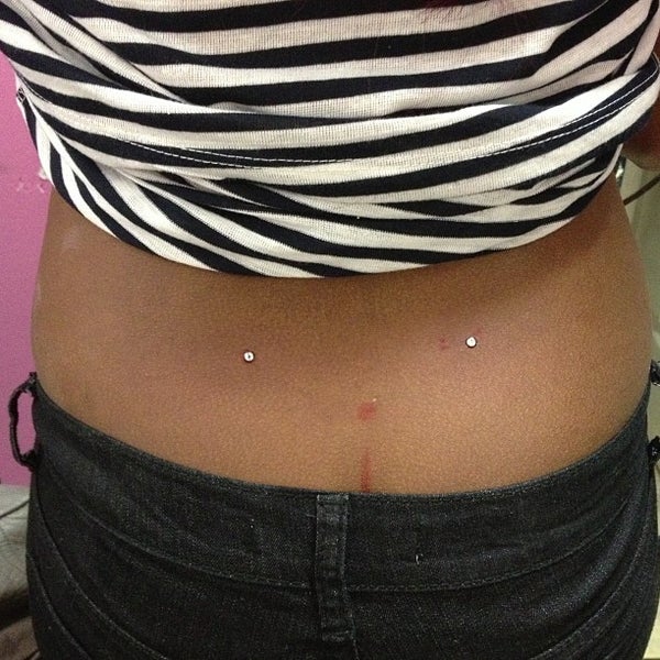 Tumblr Back Dimple Piercings