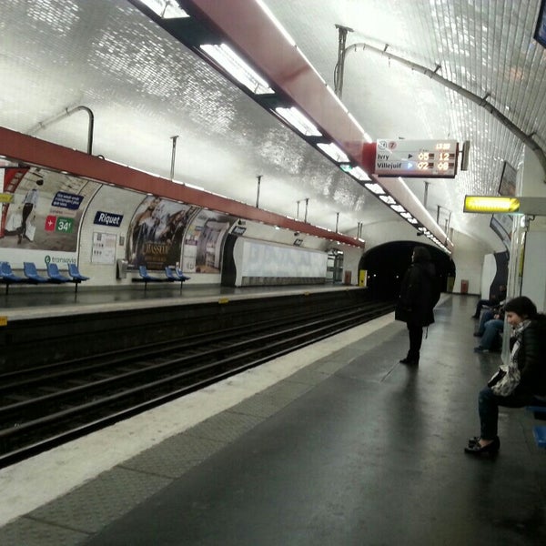 Métro Riquet [7] - La Villette - Paris, Île-de-France