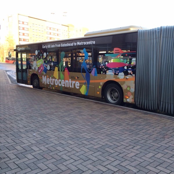 Bus X66 (Stand J) Metrocentre to Gateshead Interchange - Bus Station