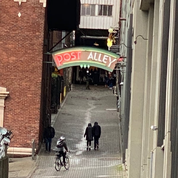 Post Alley Sign - Pike Place - 0 tips