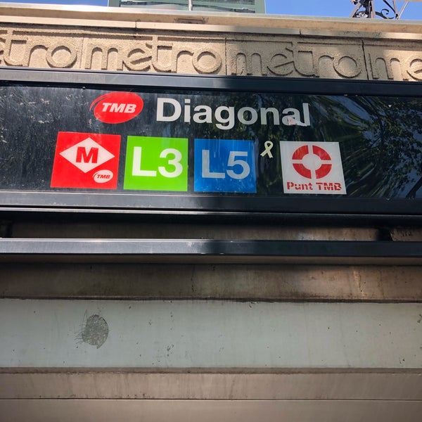 METRO Diagonal - Barcelona, Catalunya