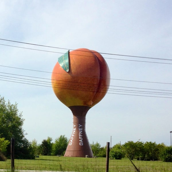 Peachoid, The Gaffney Peach - Gaffney, SC