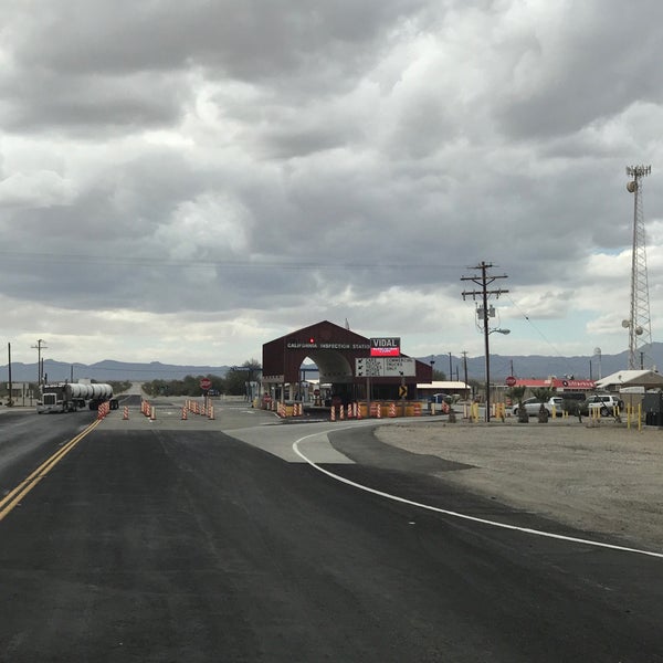 Vidal Junction Inspection Station - Travel and Transportation in Needles