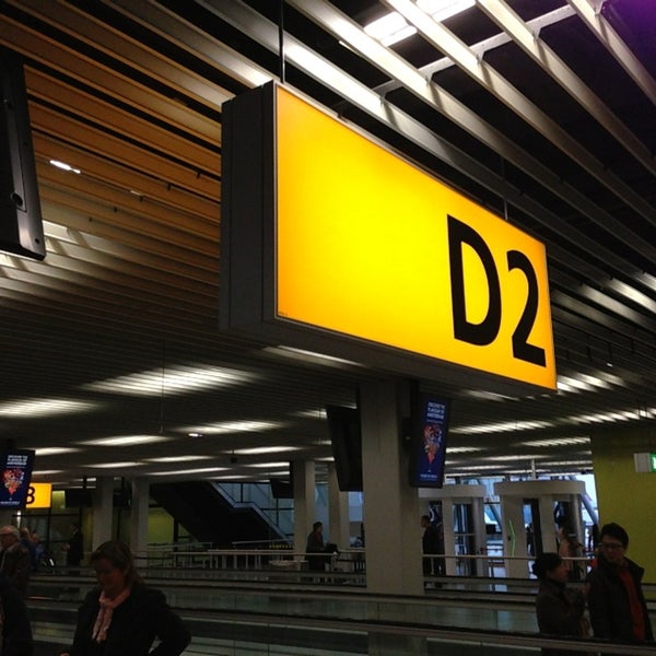 Gate D2 - Airport Gate in Schiphol