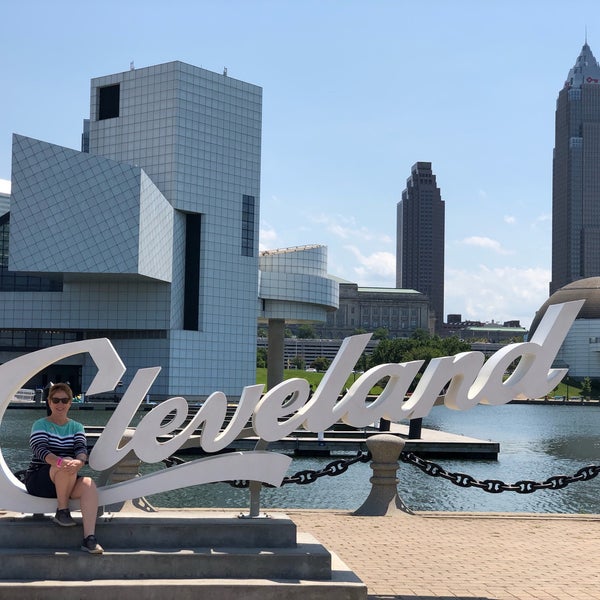 Cleveland Script Sign - Downtown Cleveland - Cleveland, OH