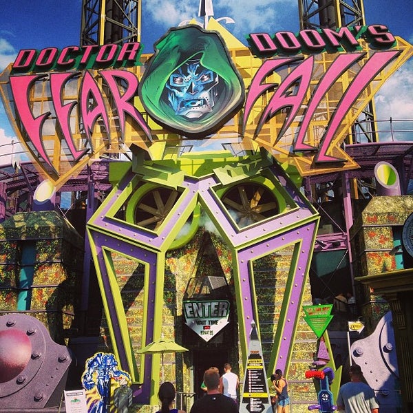 Doctor Doom's Fear Fall - Marvel Superhero Island