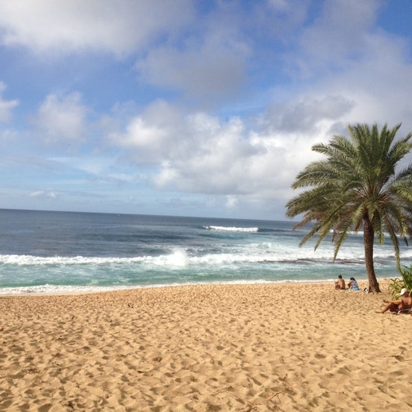 north shore surfing beach - Oahu, HI