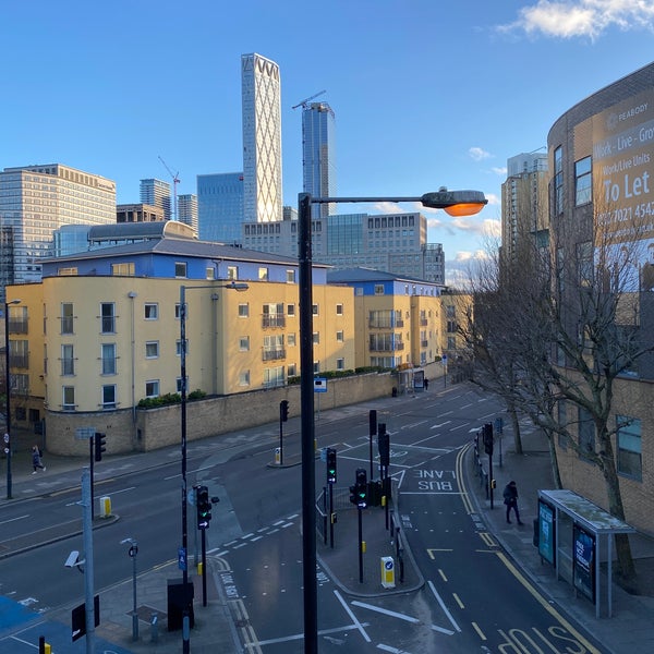 Westferry DLR Station - Limehouse - London, Greater London