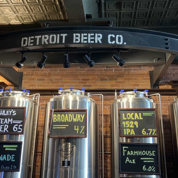 Detroit Beer Company Map